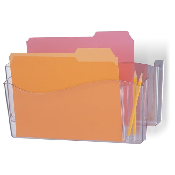 Officemate Unbreakable Wall File, 4-in-1, Clear (21664) CA1 - Walmart.com