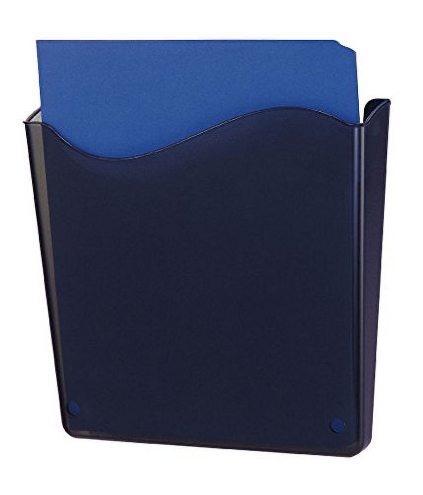 Officemate Unbreakable Wall File, Letter/A4, Vertical, Smoke(21671 ...