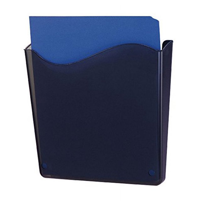 Officemate Unbreakable Wall File, Letter/A4, Vertical, Smoke(21671 ...