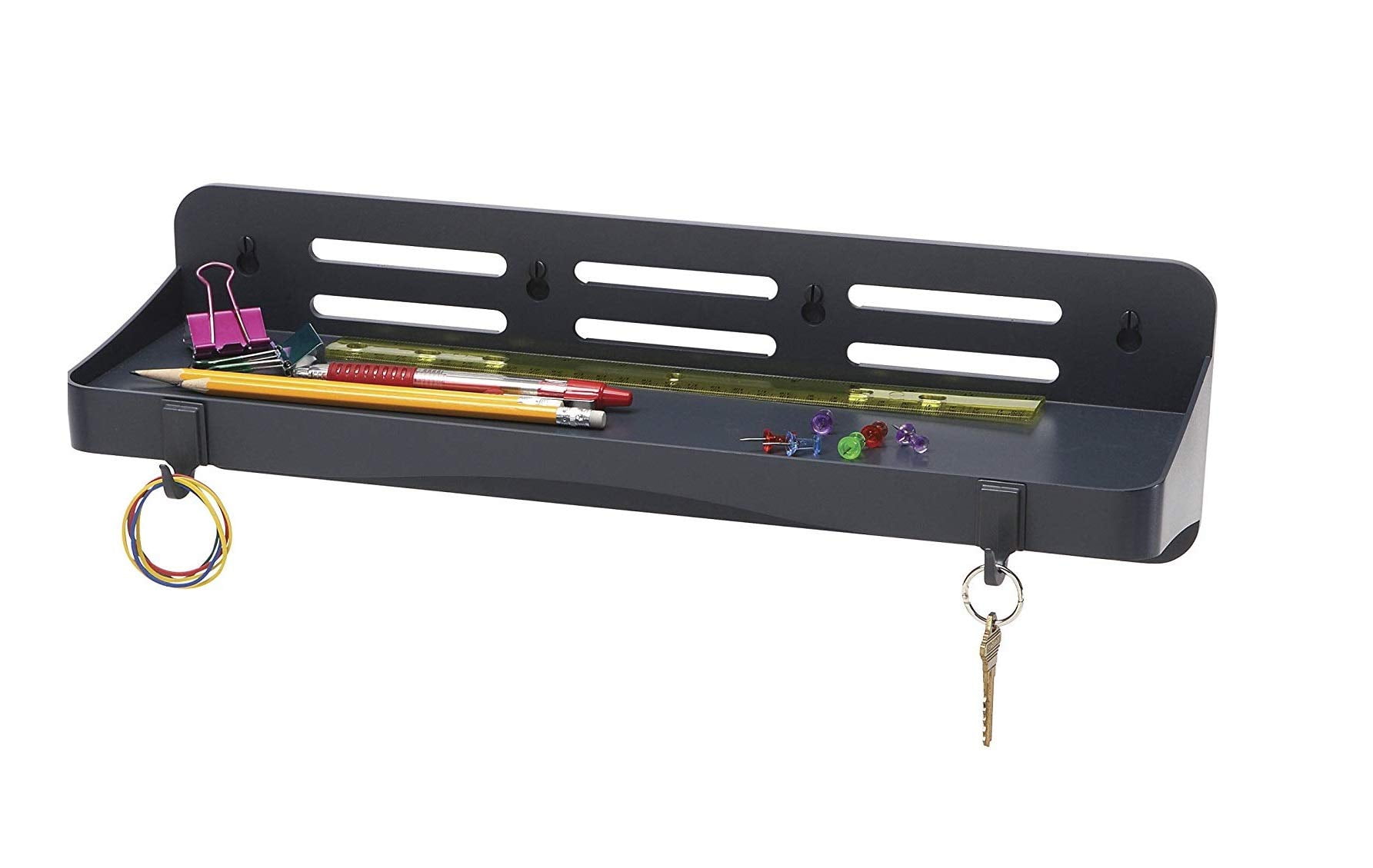 Officemate Verticalmate Cubicle Shelf, Slate Gray (29232) - Walmart.com