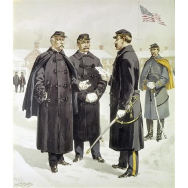Officers & Enlisted Men Overcoats & Capes 1888 Henry Alexander Ogden ...