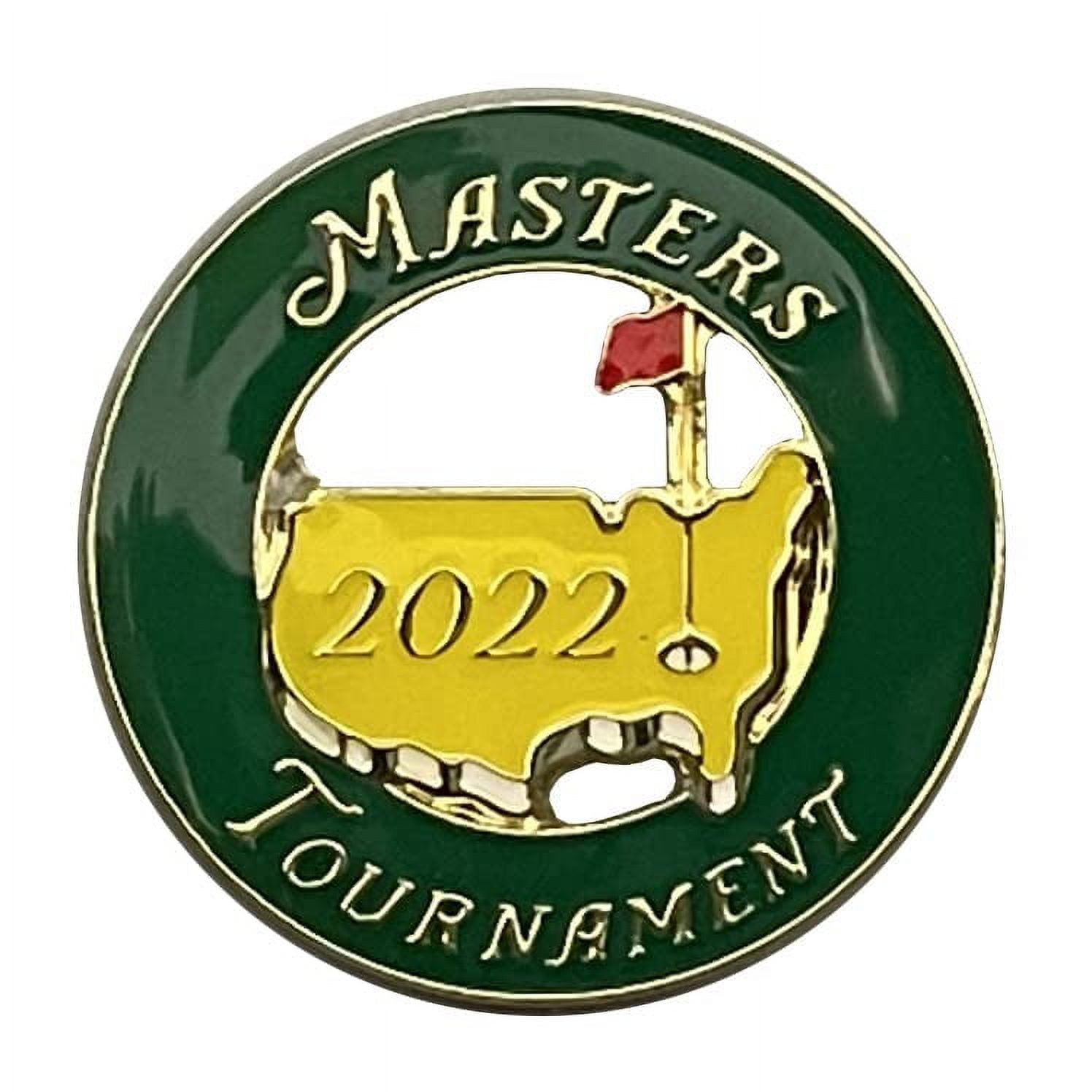 Official 2022 Masters Tournament Commemorative Golf Ball Marker ...