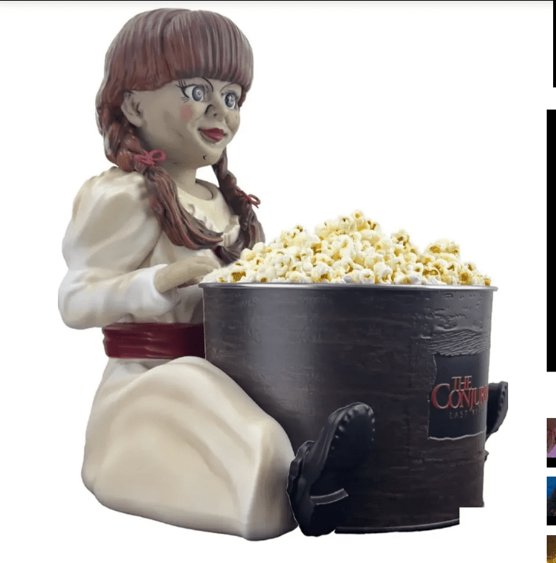 Official 2025 Annabelle Popcorn Bucket Inspired by The Conjuring Last ...