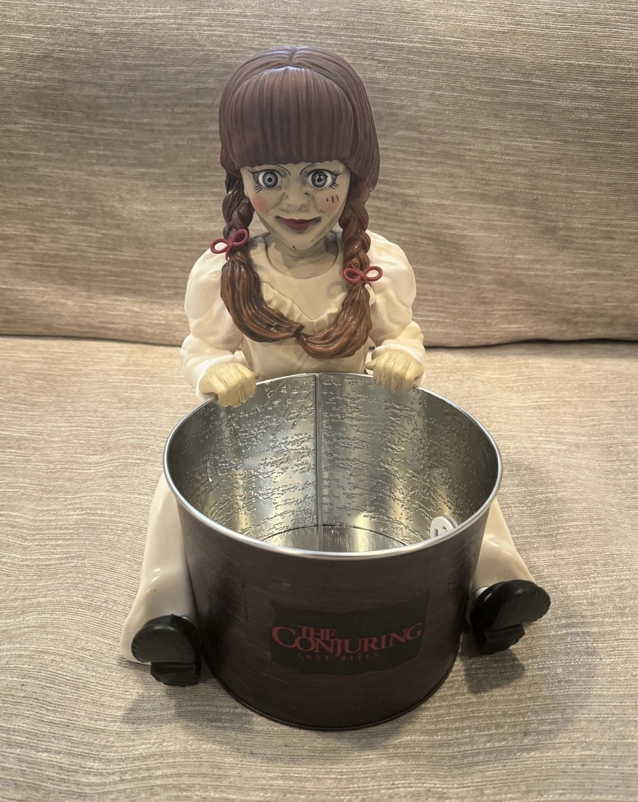 Official 2025 Annabelle The Conjuring Popcorn Bucket 8Inch, Cinema ...
