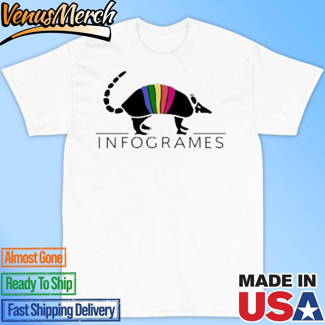 Official Atari Infogrames Throwback Armadillo Shirt - Walmart.com