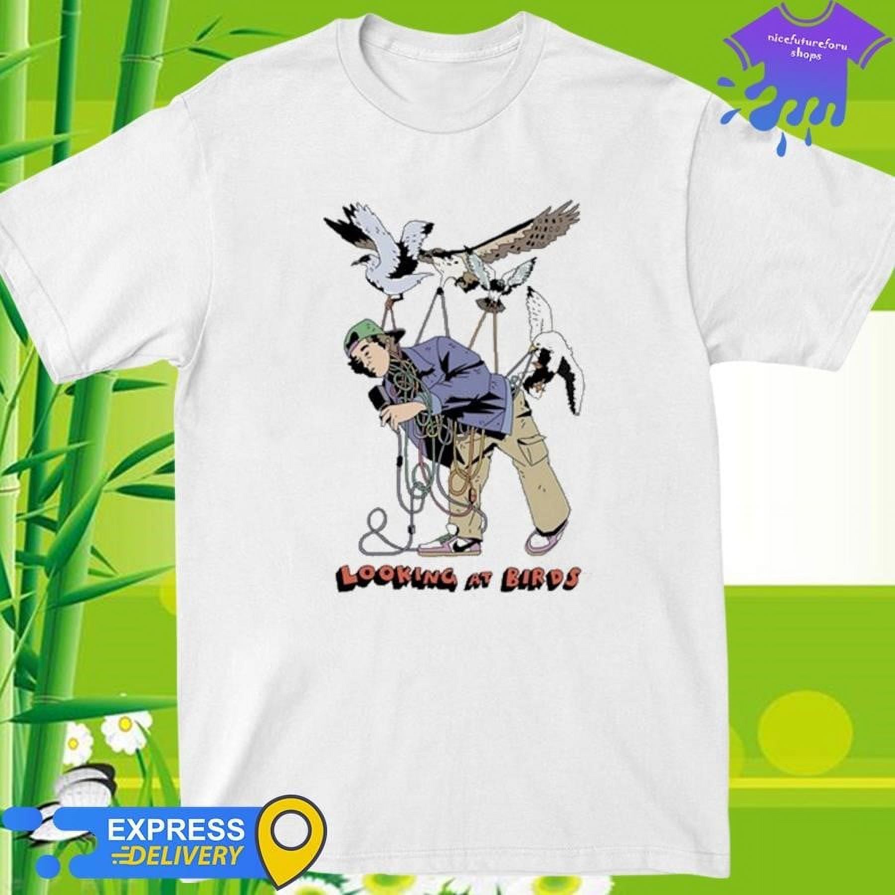 Official Ben Beal Looking At Birds 2024 Shirt - Walmart.com