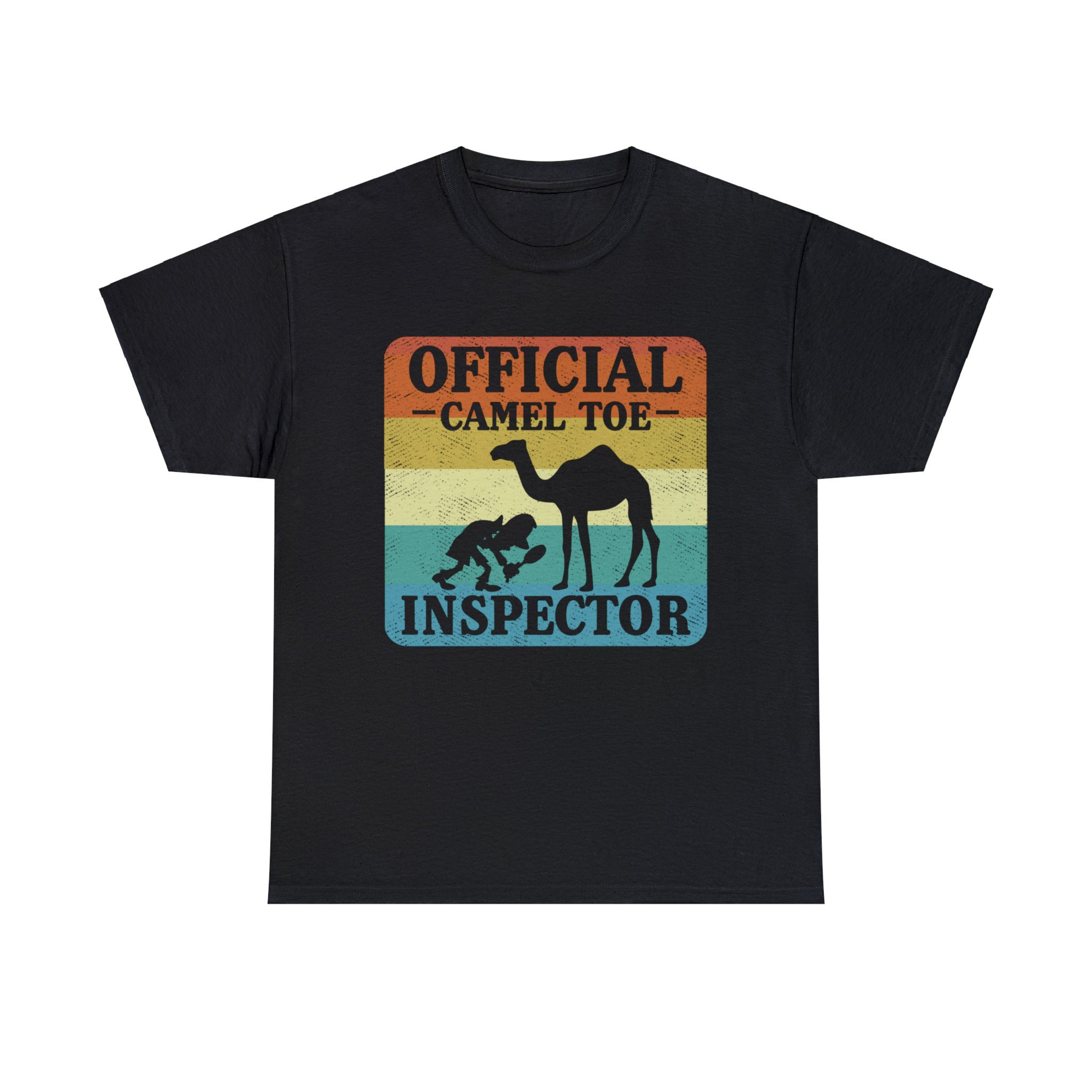 Official Camel Toe Inspector Rock T Shirt Design Streetwear Unique
