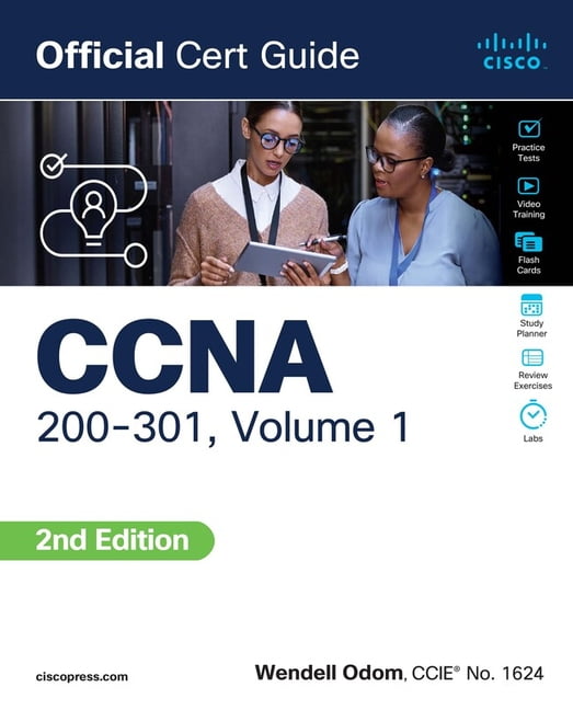 Official Cert Guide CCNA 200-301 Official Cert Guide, Volume 1, (Paperback) - Walmart.com