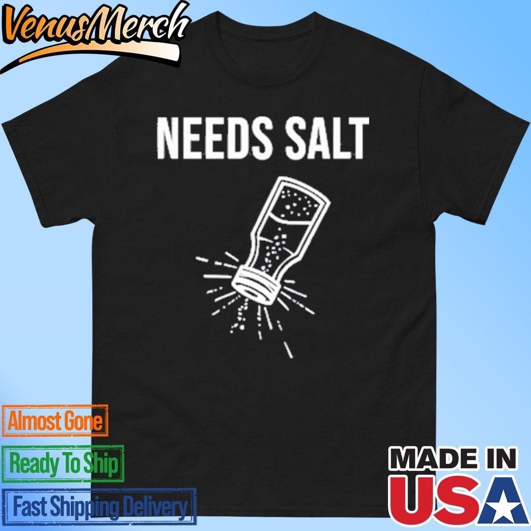 Official Chef Andrew Gruel Wearing Needs Salt Shirt - Walmart.com