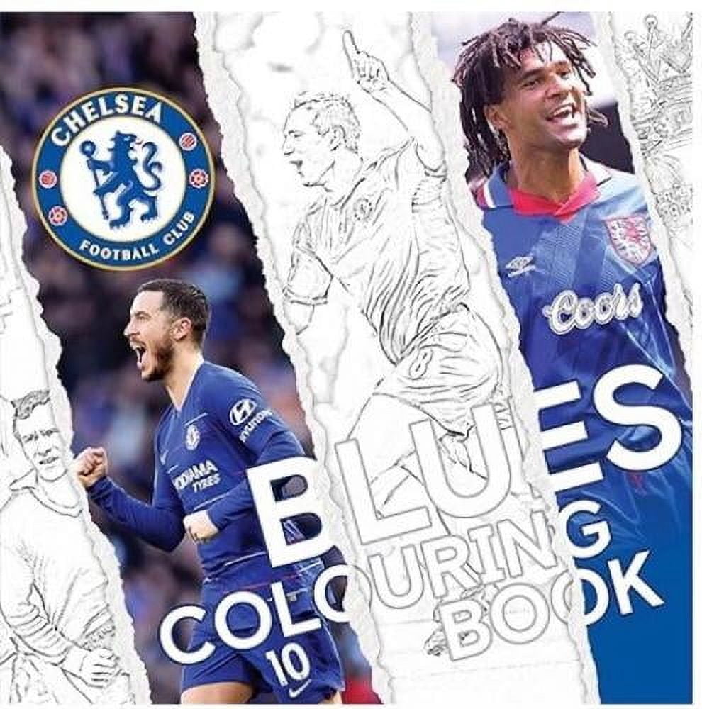 twocan design Official Chelsea FC Colouring Book 2 (Paperback) Official ...