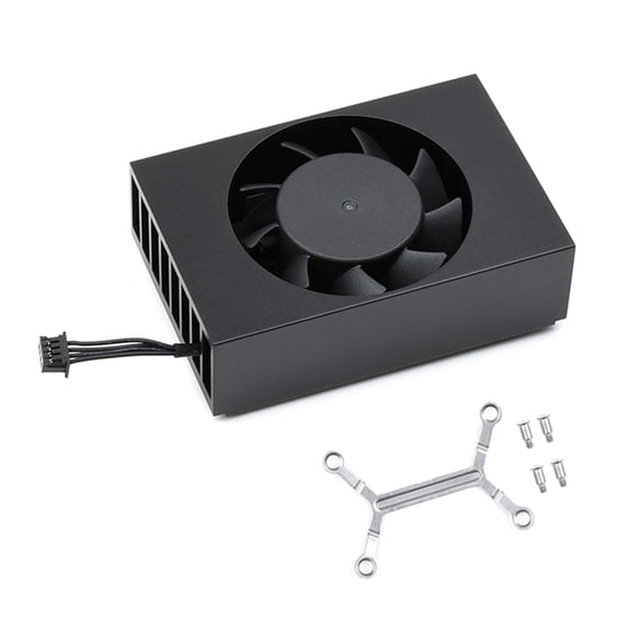 Official Cooling Fan for ,Built in PWM Speed-Adjustable Fan With ...