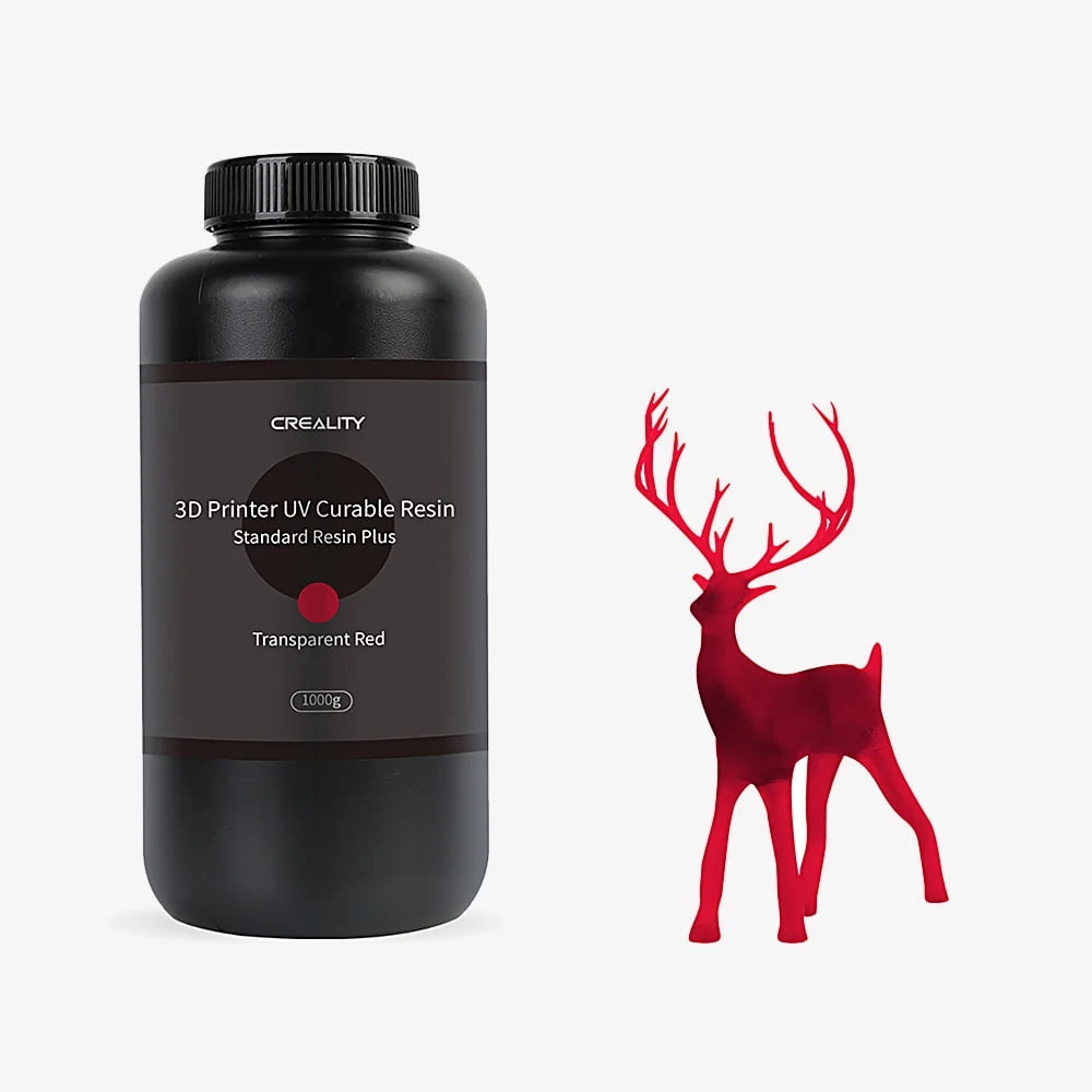Official Creality 3D Printer Resin 1kg 405nm UV Standard Photopolymer ...