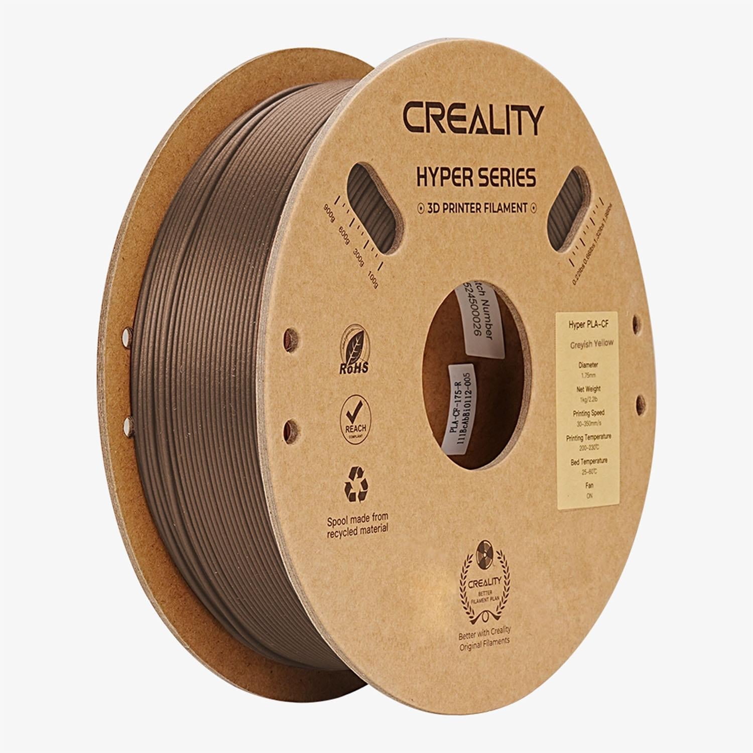 Official Creality Hyper Carbon Fibre PLA Filament High Strength 1.75mm ...