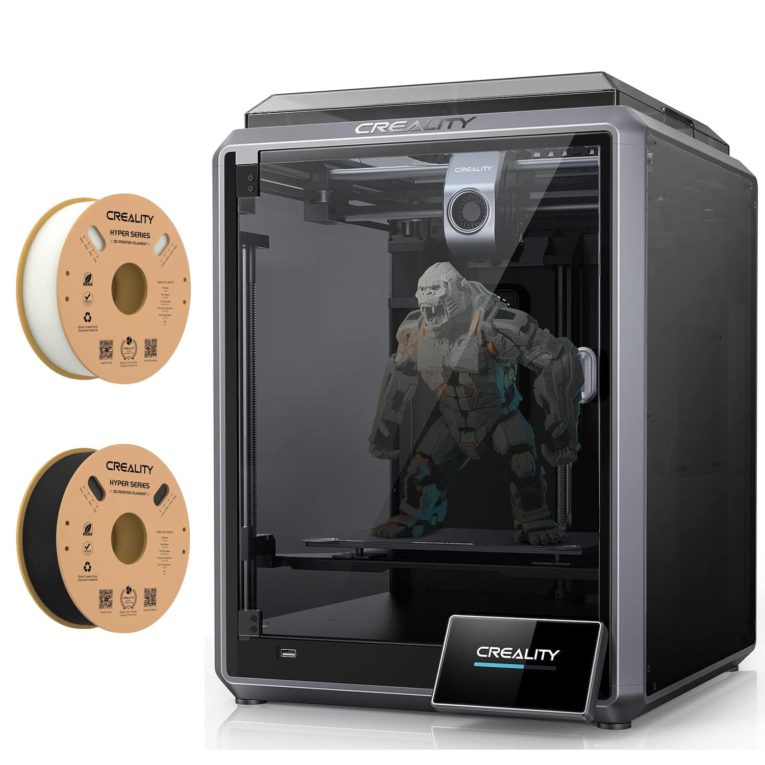 Official Creality K1 3D Printer 600mm/s High Speed Printing 20000mm/s² ...