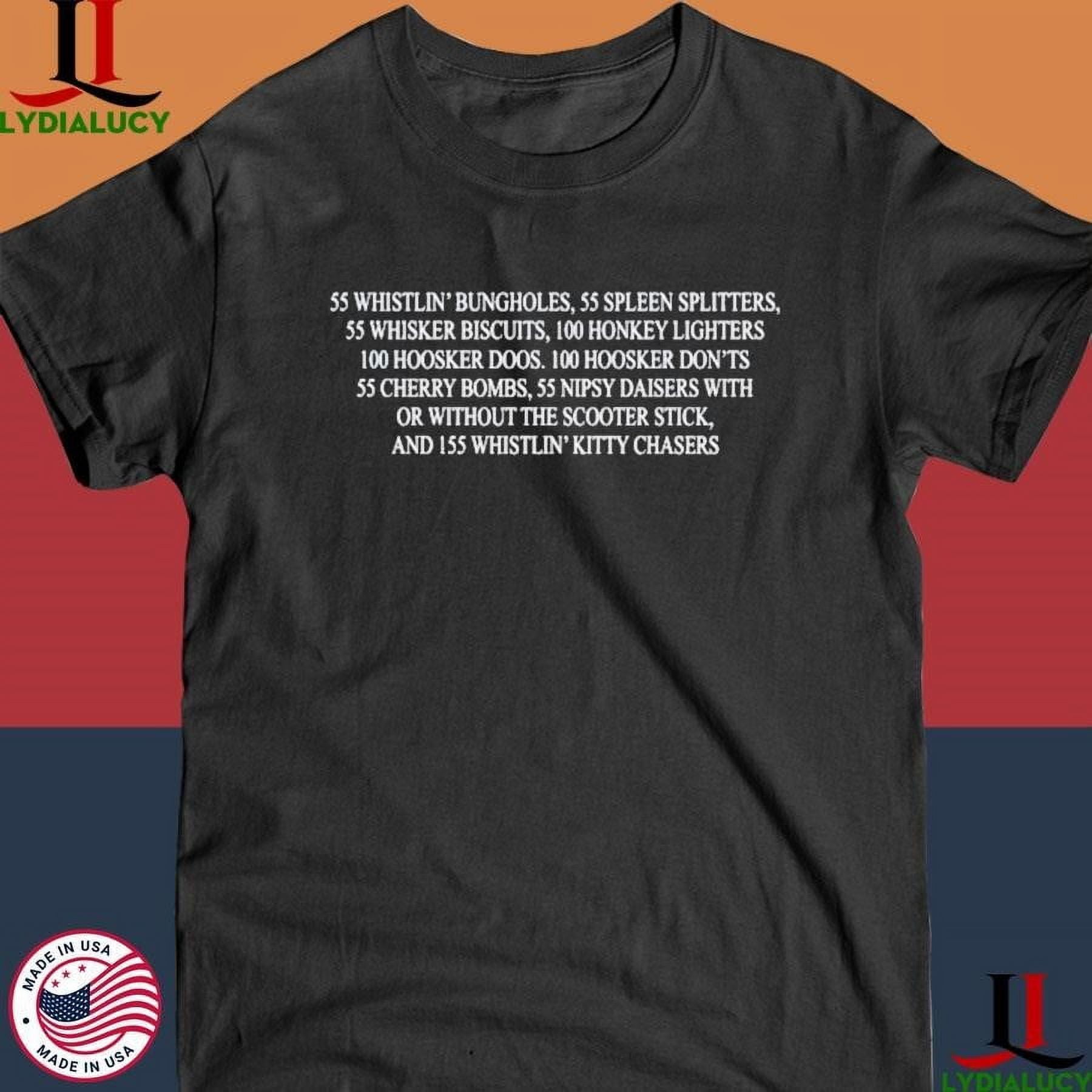 Official Dirt Fireworks 55 Whistlin Bungholes 55 Spleen Splitters 55 ...