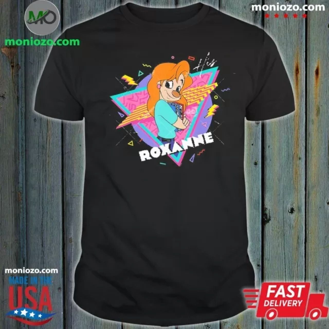 Official Disney A Goofy Movie Retro 90s Disney Goofy His Roxanne T ...