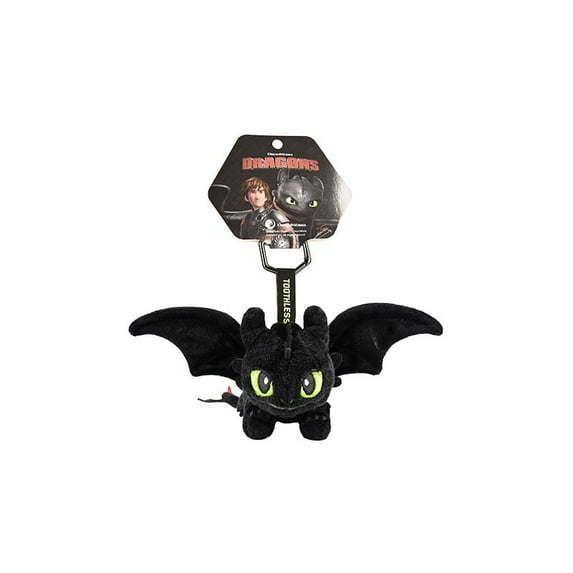 Official DreamWorks How to Train Your Dragon Night Fury Toothless Plush ...