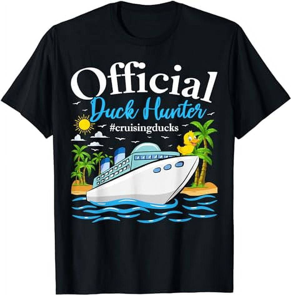 Official Duck Hunter Floating Toy Rubber Duck Cruise T-Shirt - Walmart.com