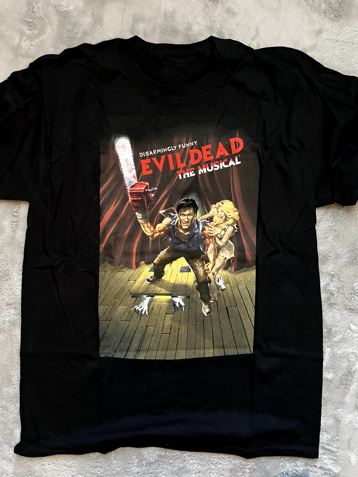 Official EVIL DEAD-The MUSICAL NYC run Tee - Walmart.com