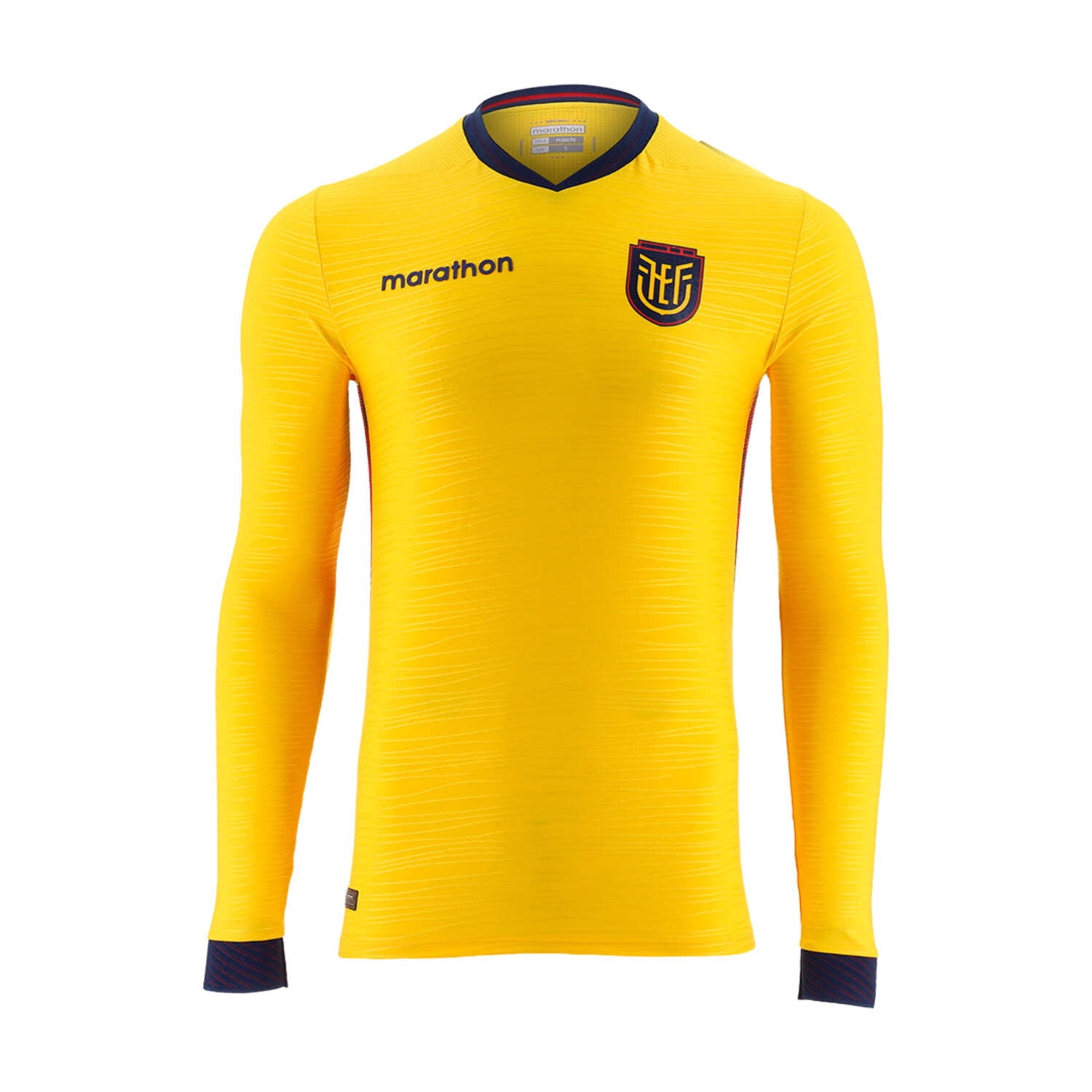 Official Ecuador Authentic 2026 World Cup Home Jersey Men's Long Sleeve ...
