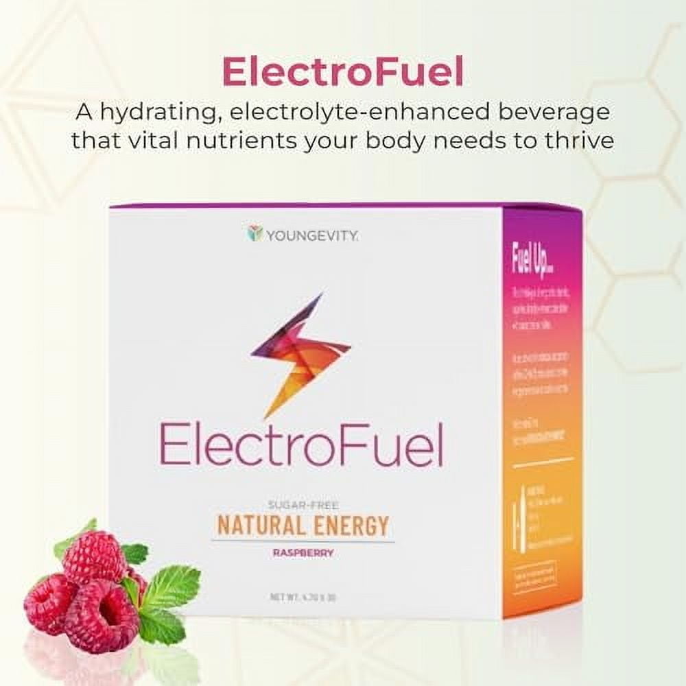 Official ElectroFuel Natural Energy Drink Mix - Raspberry Electrolyte ...