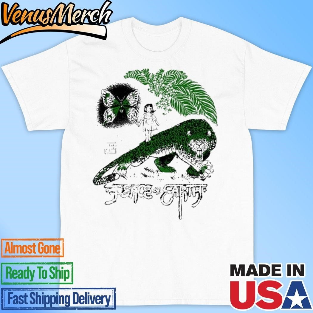 Official Em Niwa Weareprintsocial Peace On Earth Shirt - Walmart.com
