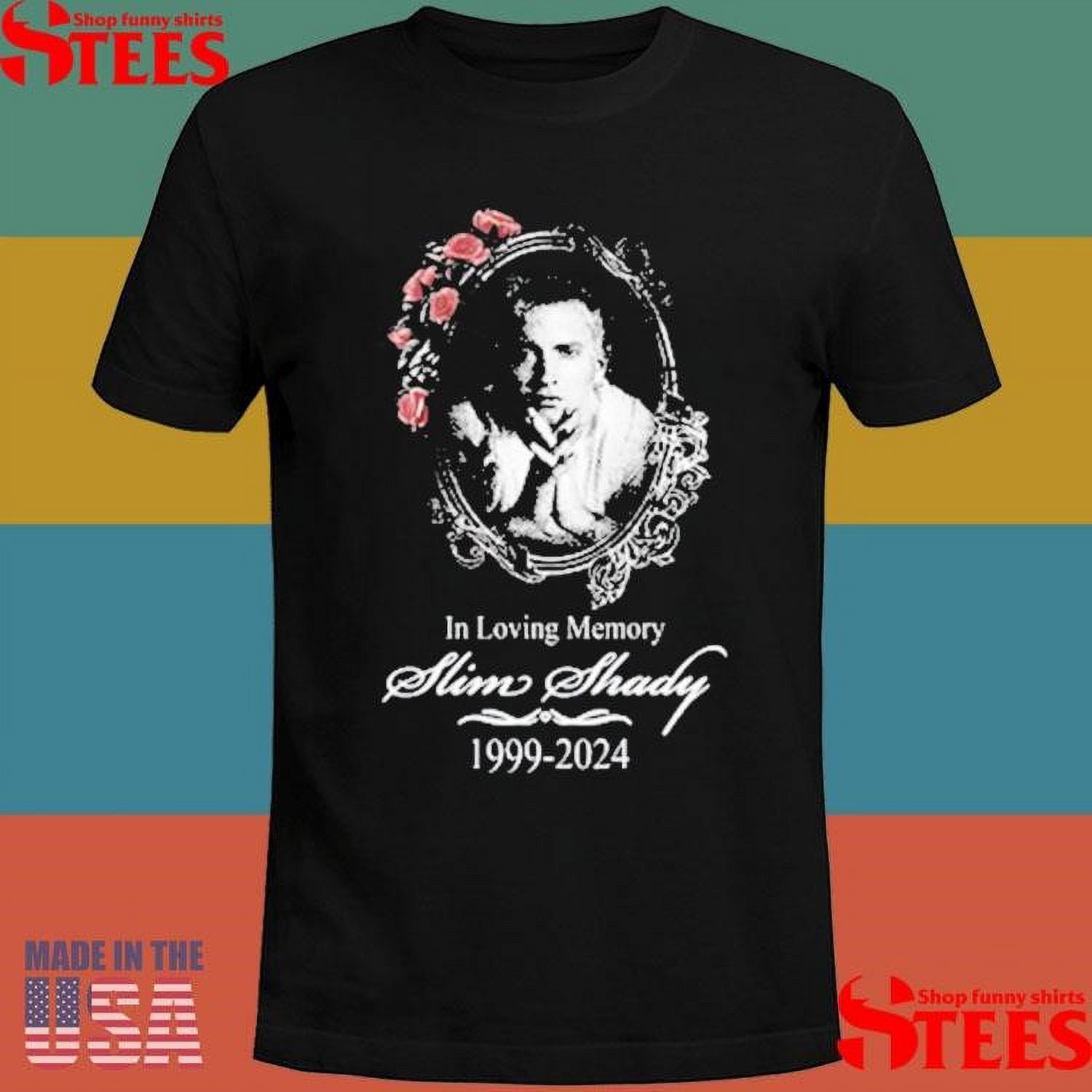 Official Eminem Tdoss In Loving Memory Shirt - Walmart.com