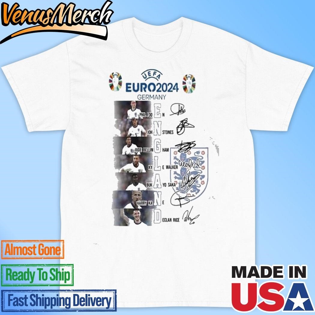 Official England Team Uefa Euro 2024 T-shirt - Walmart.com