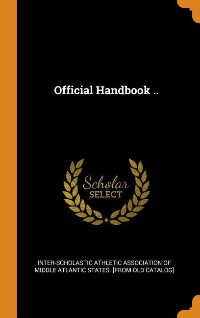 Official Handbook .. Hardcover - Walmart.com