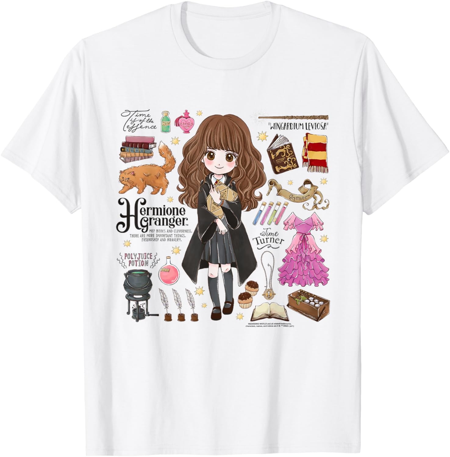 Official Harry Potter Hermione Granger Character T-Shirt - Walmart.com
