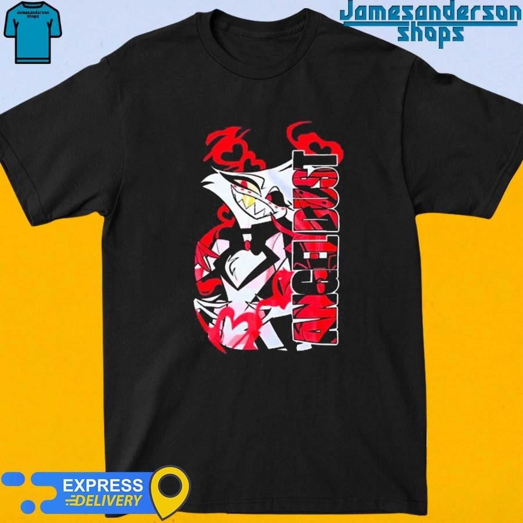 Official Hazbin Hotel Angel Dust Shirt - Walmart.com
