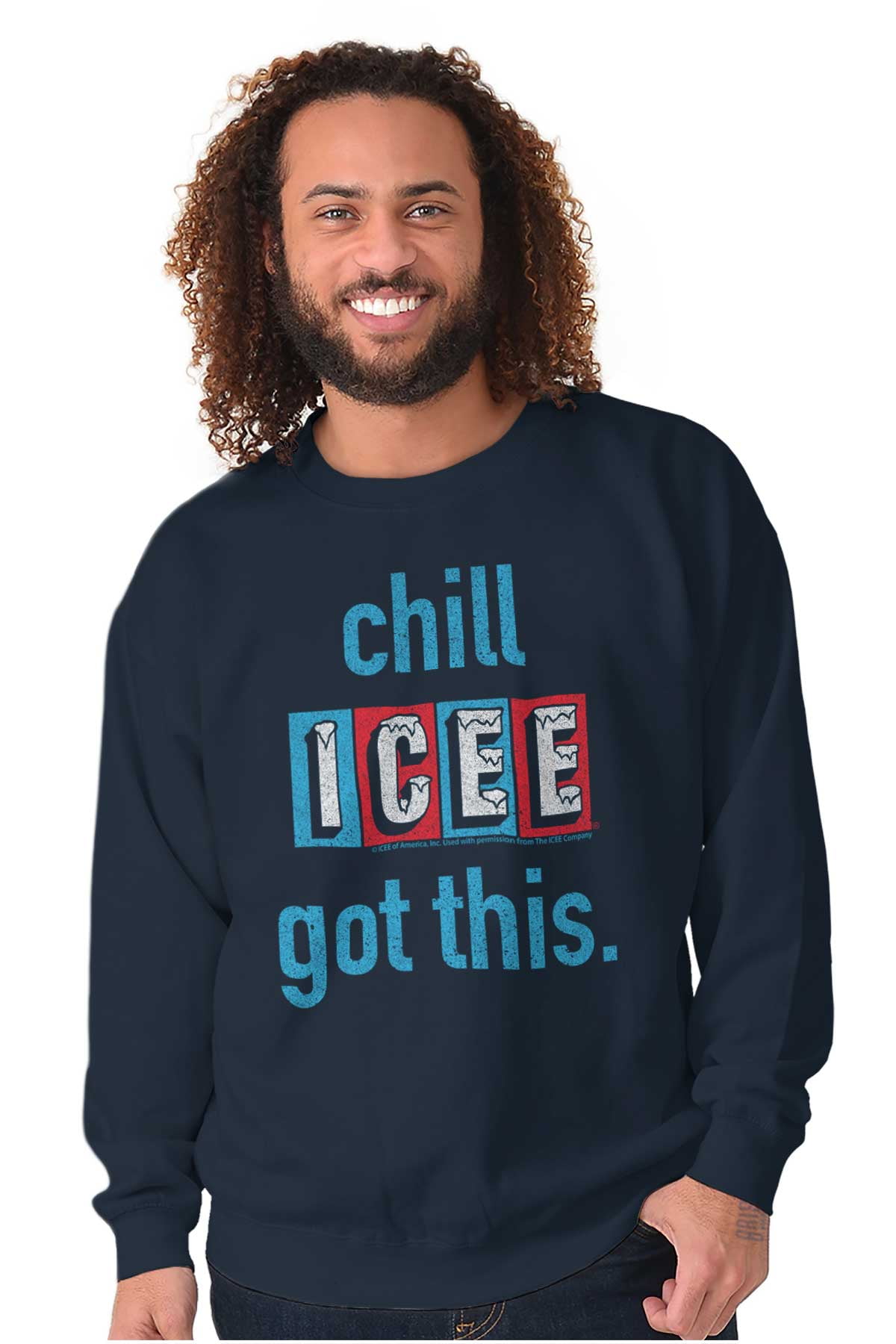 Official Icee Logo Chill I Got This Unisex Plus Size Sweatshirt Brisco ...