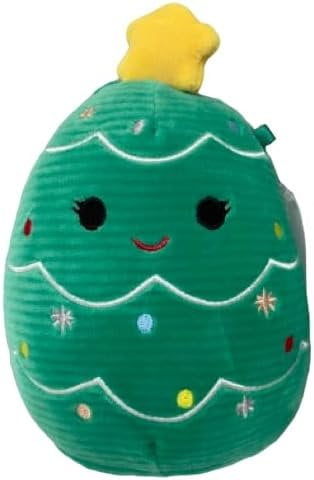 KellyToy Holiday Pack: Leama Christmas Tree Squishmellow (5 Inch ...