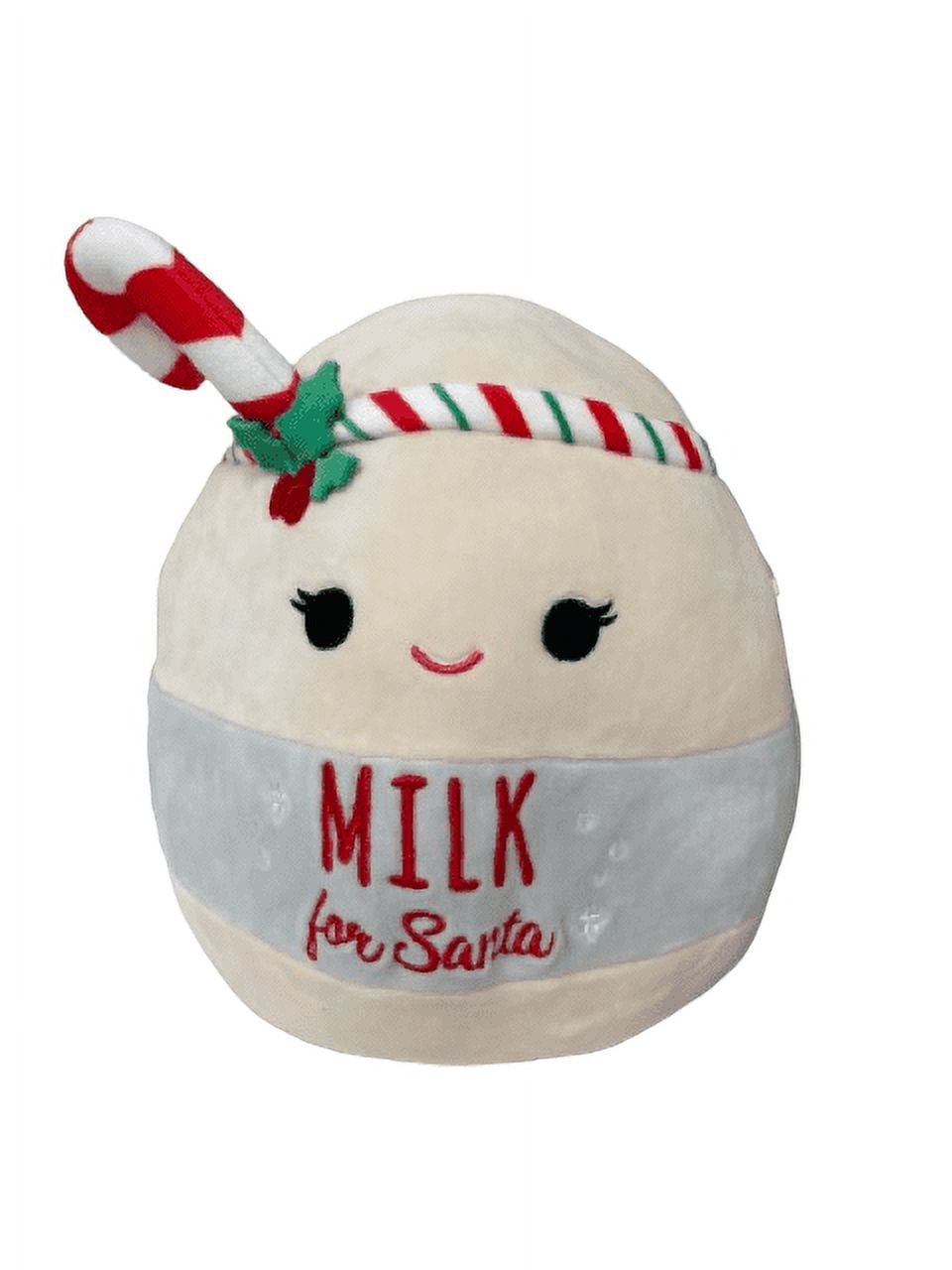 Official KellyToy Christmas Squishmallow 2023 - 8 Inch Arlene the Milk ...