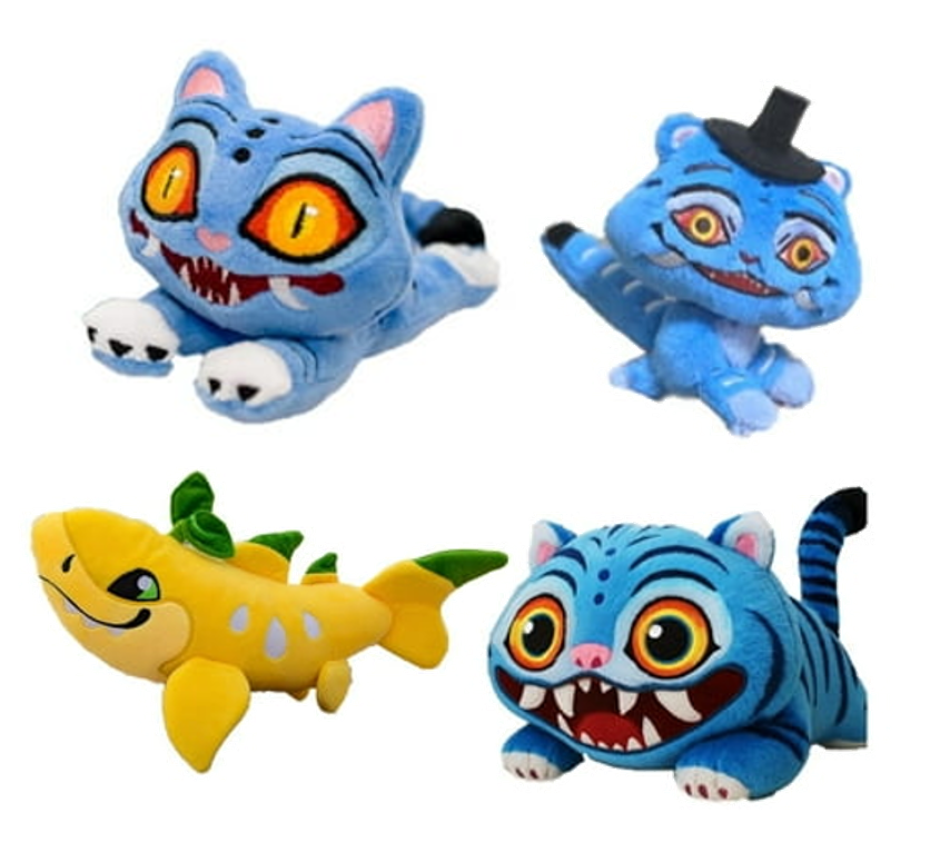 Official Kpop Demon Hunters Tiger Plush Toys, 7.8" Anime Kpop Demon ...