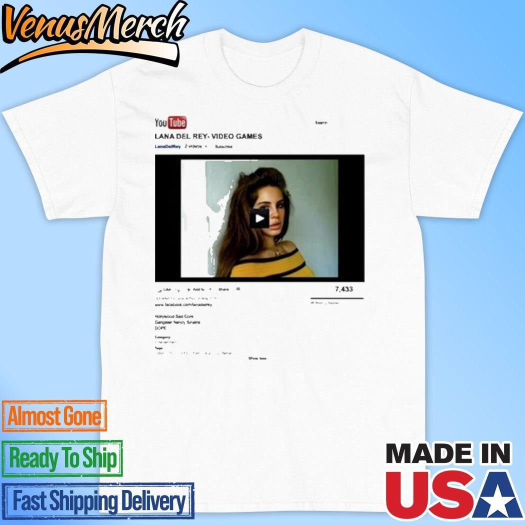 Official Lana Del Rey Hollywood Sad Core Gangster Nancy Sinatra Dope ...