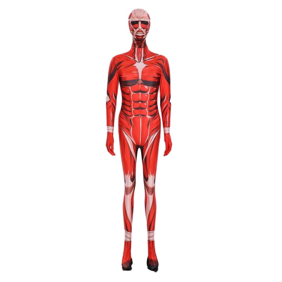[Official Licensed] Attack on Titan Female Titan Costume Bodysuit for ...