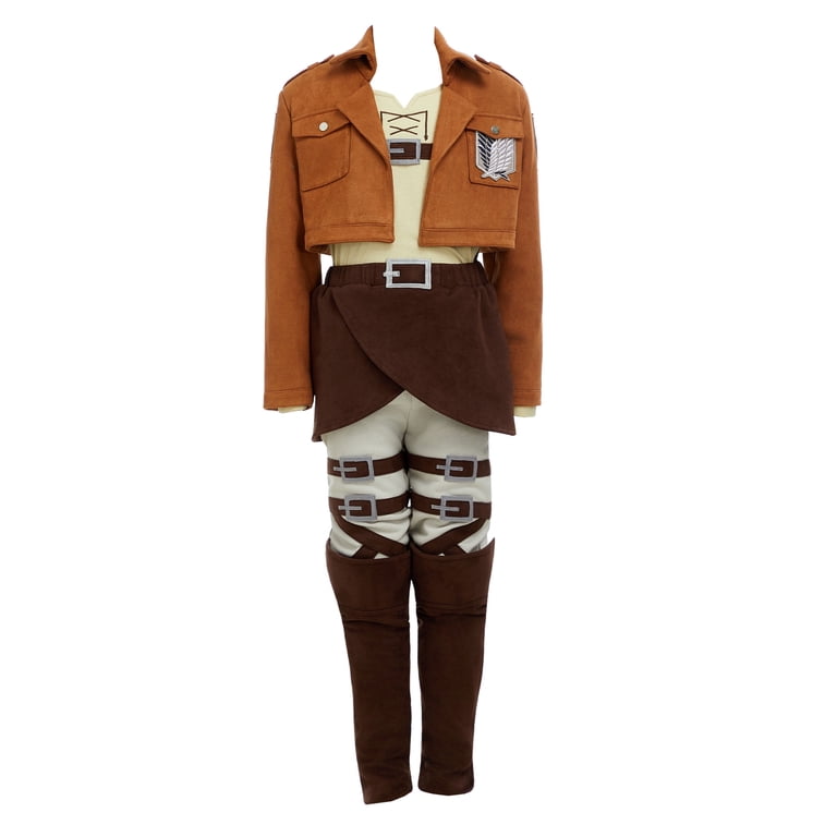 Attack On Titan Scout Legion Eren Yeager Cosplay Costume