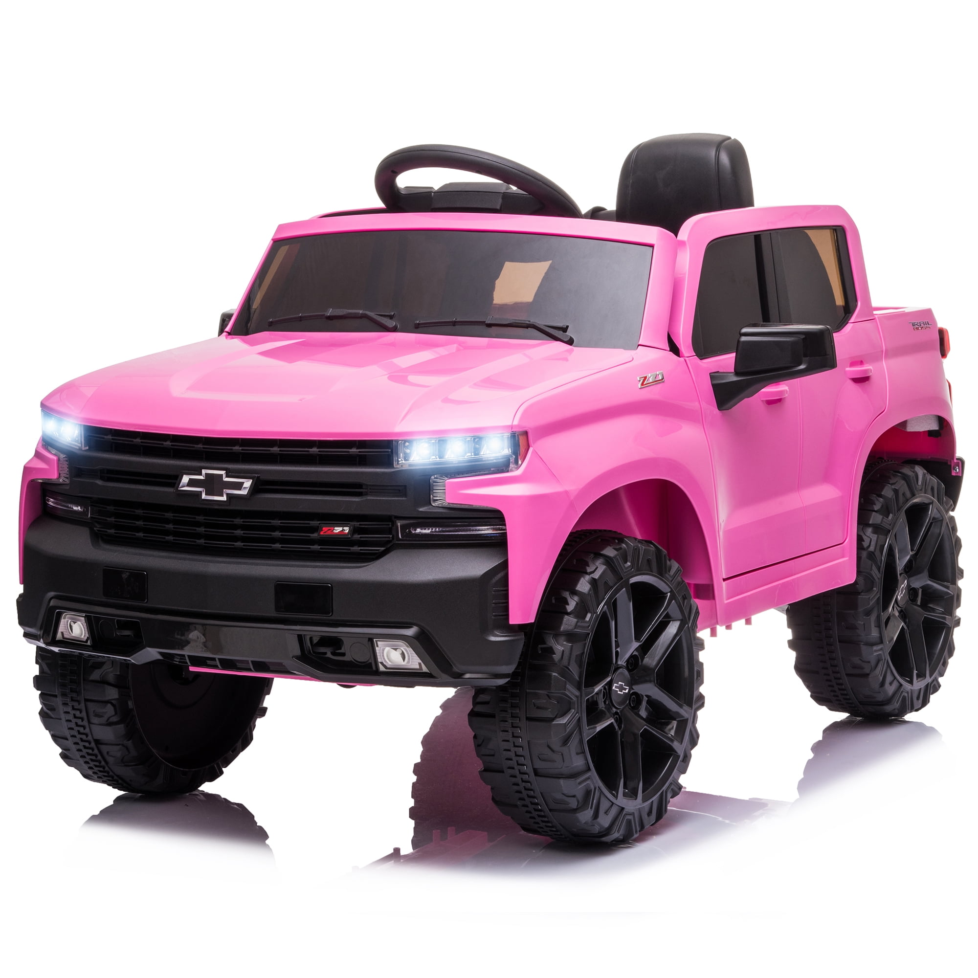 Official Licensed Chevrolet Ride On Car, 12V Ride-On Truck Toy for Kids ...