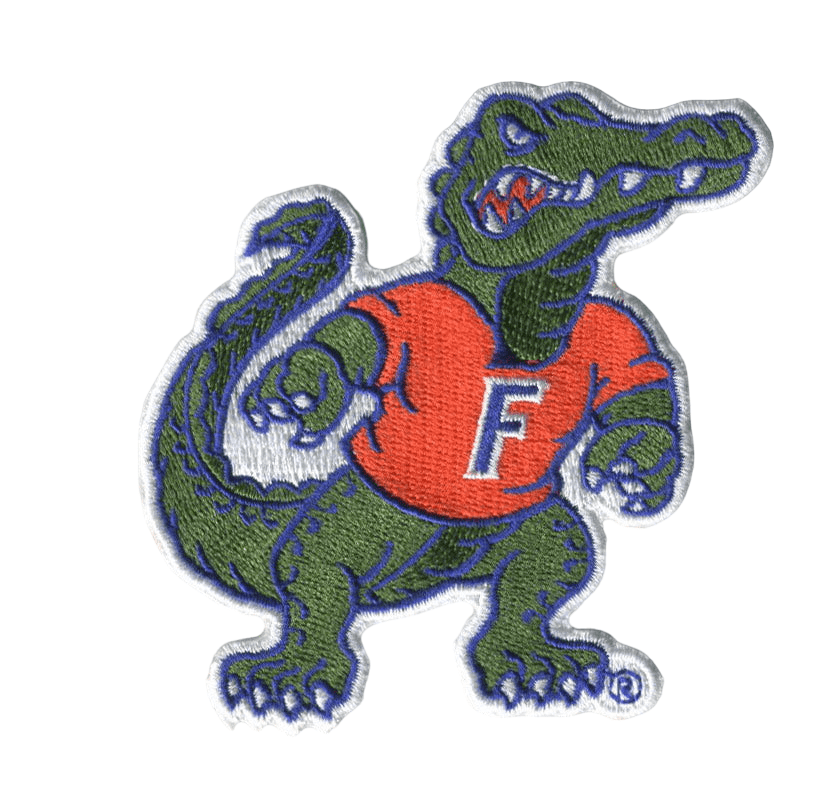 Official Licensed Florida Albert the Gator Mark 3. 125"" W x 3. 25"" H ...