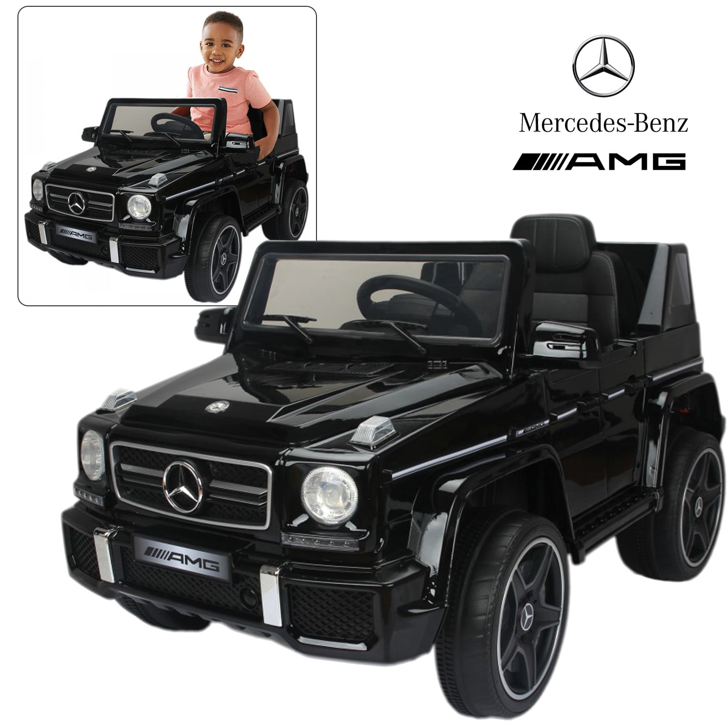 Official Licensed Mercedes Benz Ride On Car With Remote Control For ...
