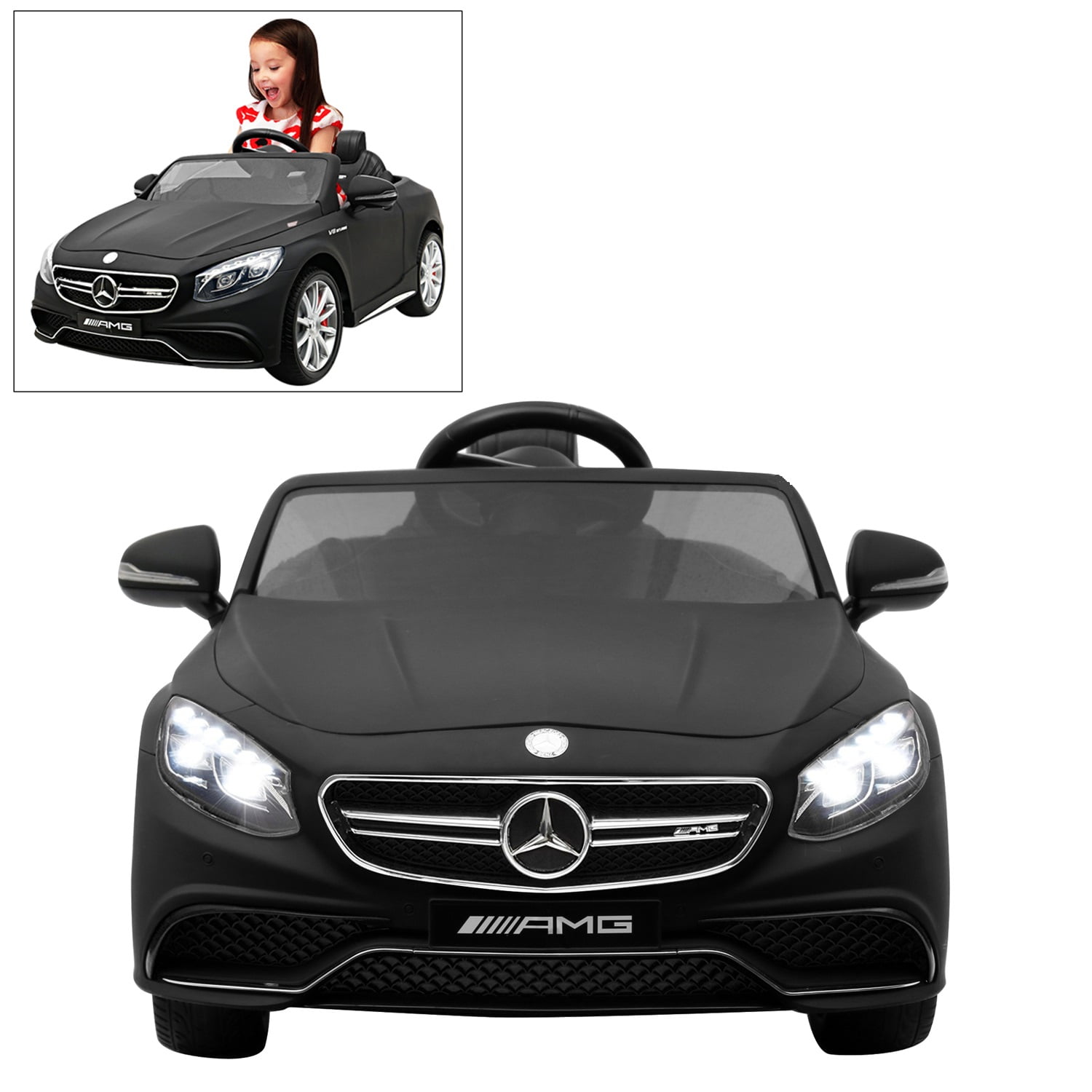 Official Licensed Mercedes Benz Ride On Car With Remote Control For ...