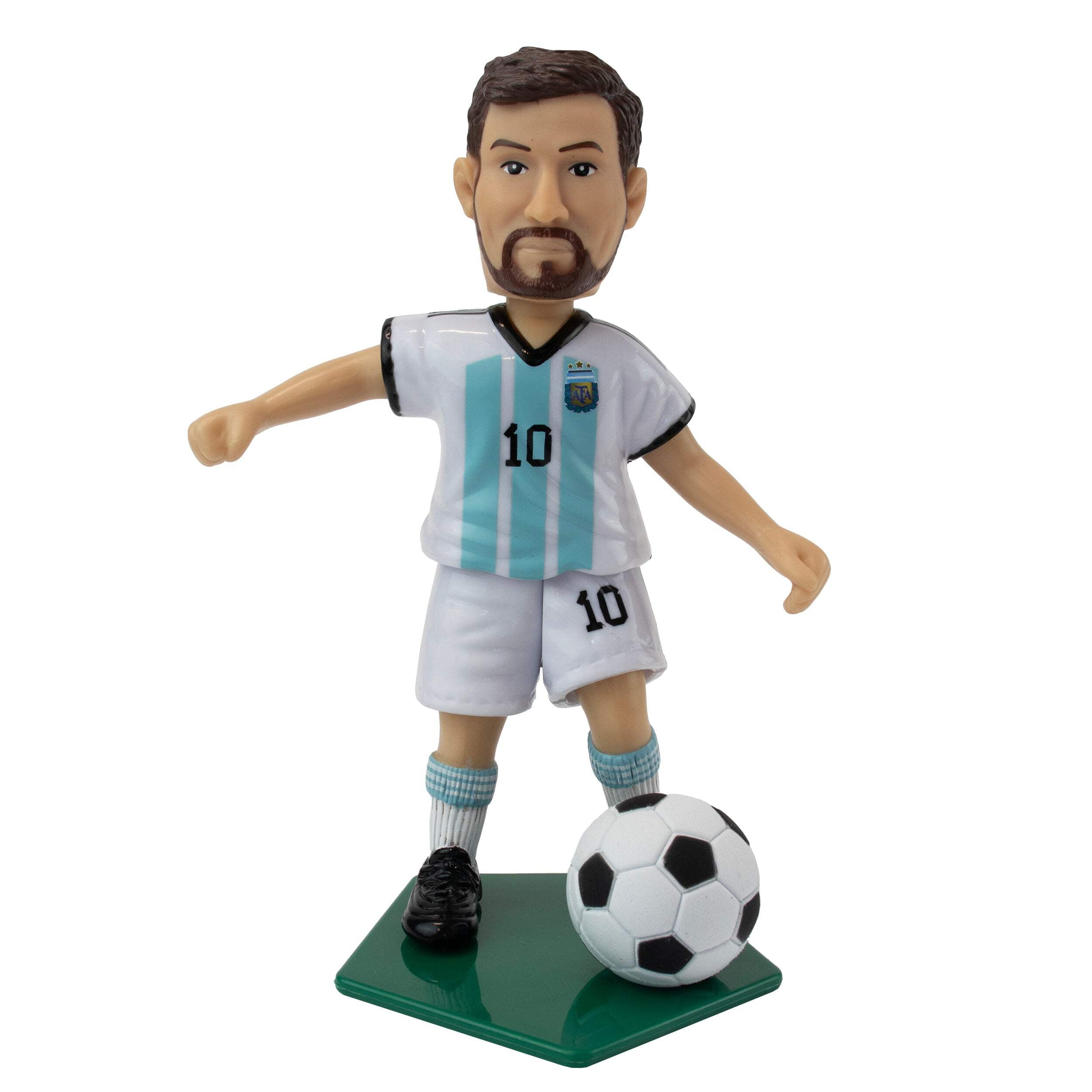 Official Lionel Messi Argentina National Team Soccer Figurine - Famous ...