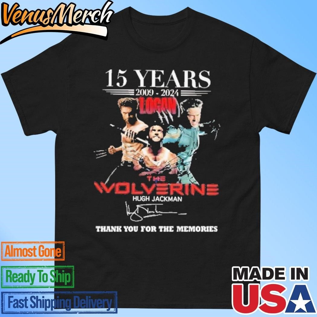 Official Logan The Wolverine Hugh Jackman 15 Years 2009-2024 Thank You ...