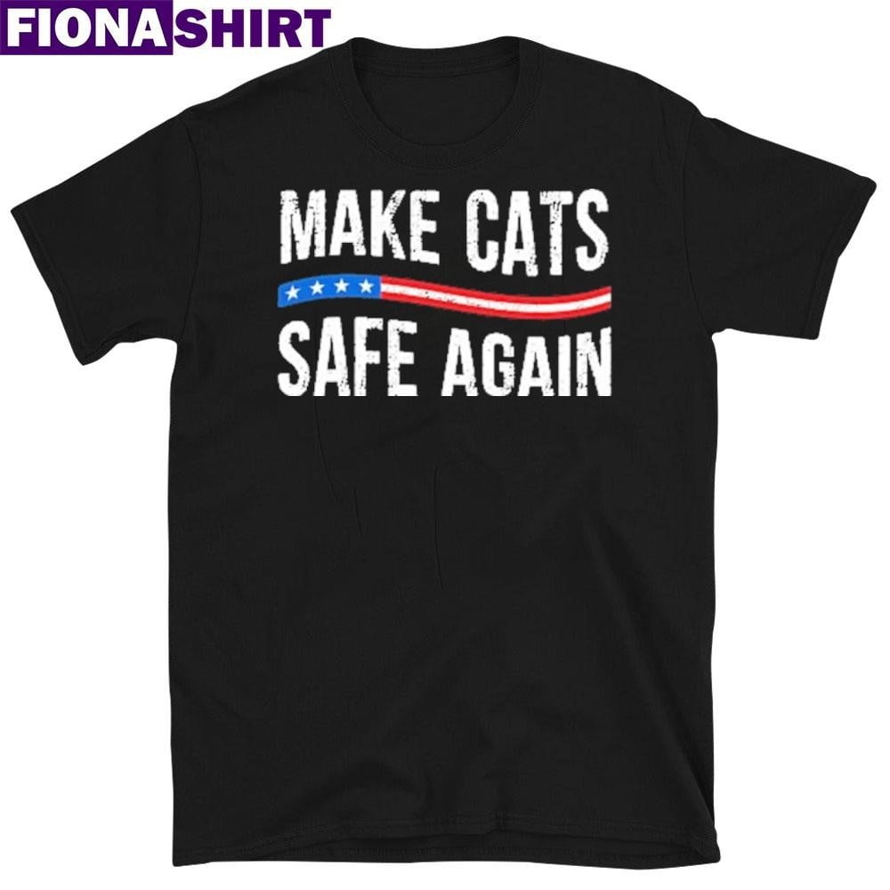 Official Make Cats Safe Again Kamala Harris T-shirt - Walmart.com