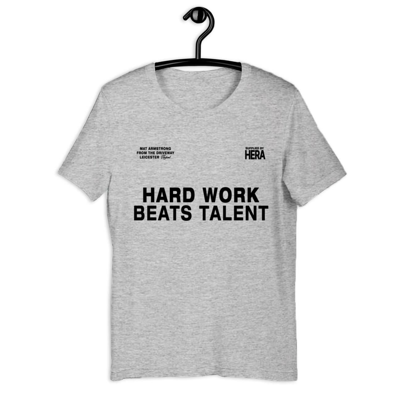 Official Matt Armstrong Hard Work Beats Talent Shirt - Walmart.com
