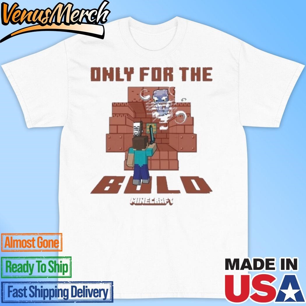 Official Minecraft Only For The Bold Shirt - Walmart.com