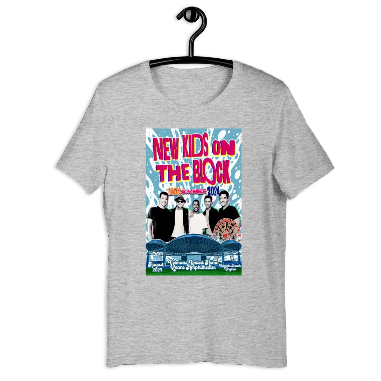 Official New Kids On The Block Magic Summer Tour Virginia Beach 2024 ...