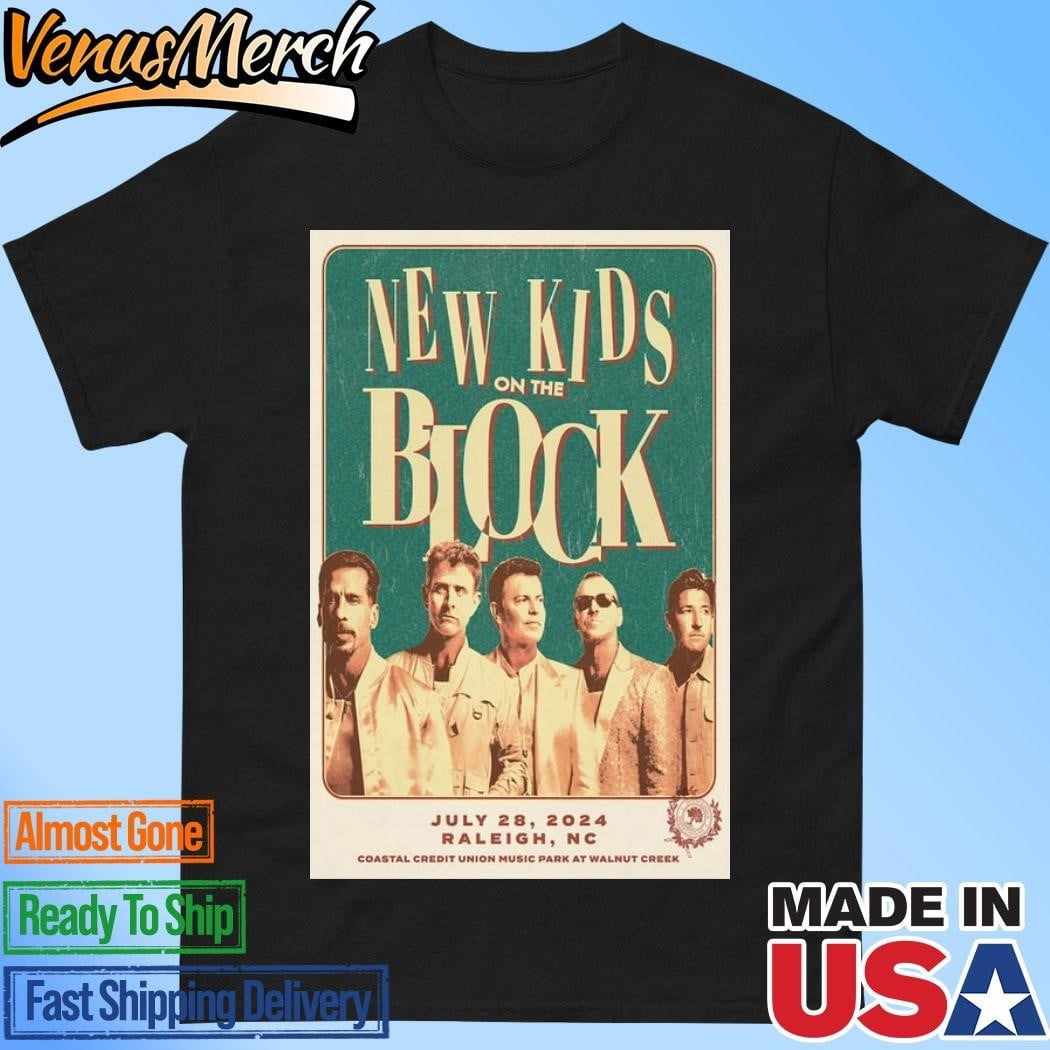 Official New Kids On The Block Show July 27 2024 In Raleigh Nc Poster ...