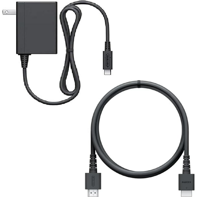 Official Nintendo Switch AC Adapter by Nintendo & HDMI Cable - Walmart.com